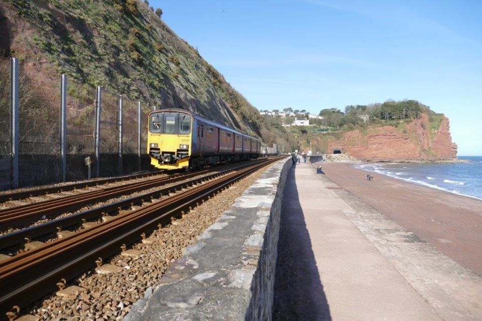 Government protects vital Dawlish coastal rail route with a further £32 ...