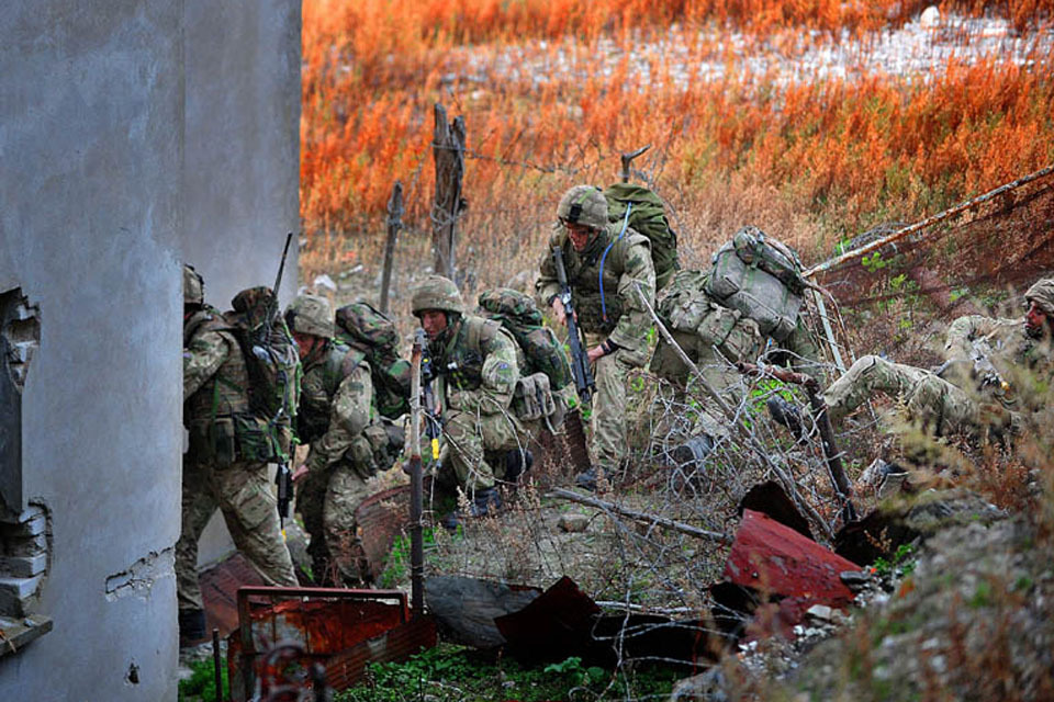 Royal Marines storm former Cold War base - GOV.UK