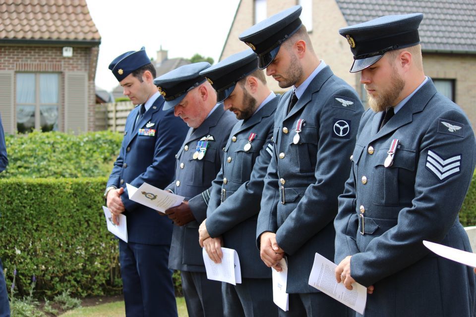 Two Great War RAF officers' graves rededicated - GOV.UK