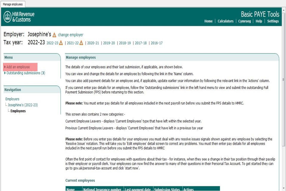 First time users: download and install Basic PAYE Tools - GOV.UK