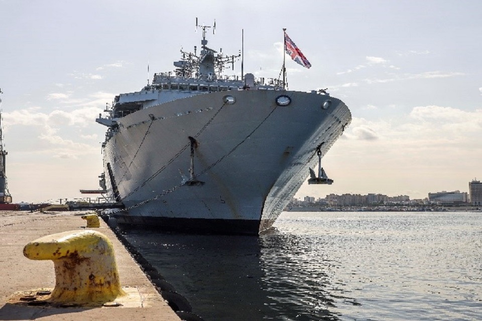 HMS Albion completes visit to Libya - GOV.UK