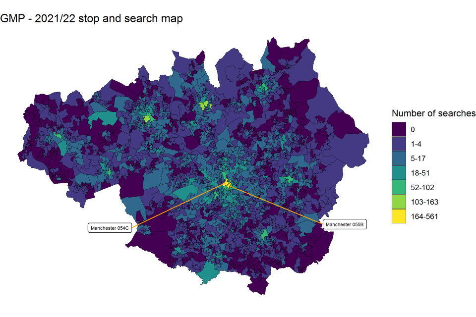 Police powers and procedures: Stop and search and arrests, England and ...