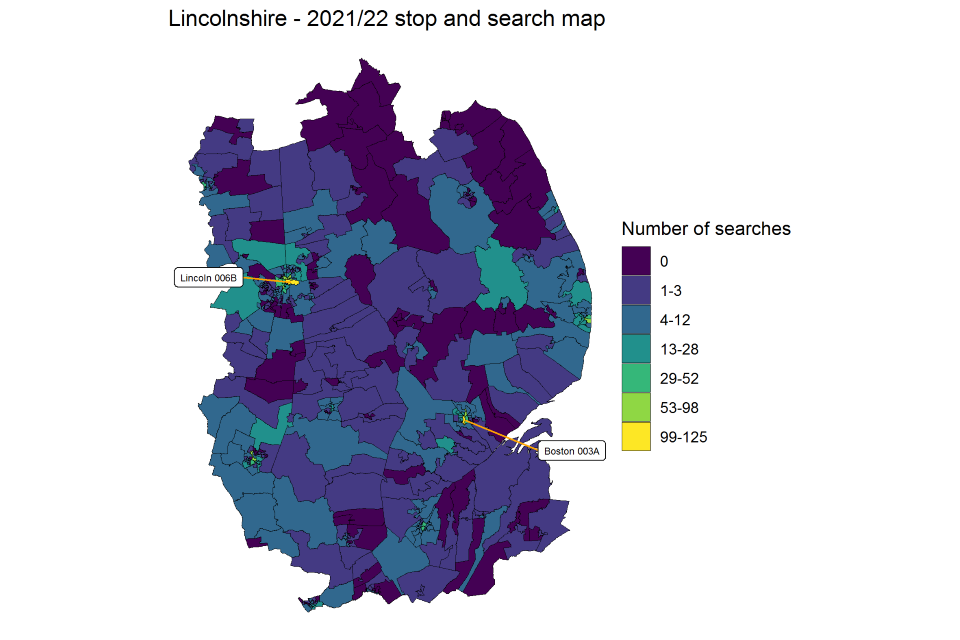 Police powers and procedures: Stop and search and arrests, England and ...