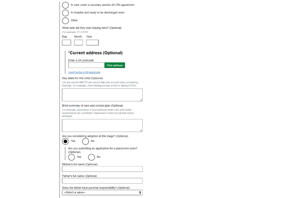 Submit and serve an application - GOV.UK