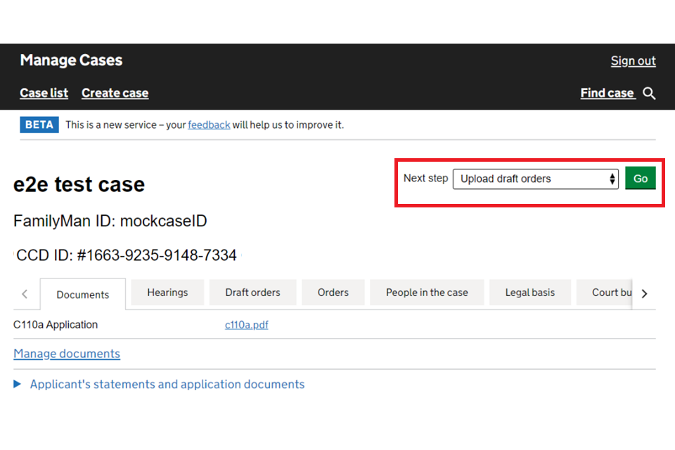 Upload other documents, orders or bundles - GOV.UK