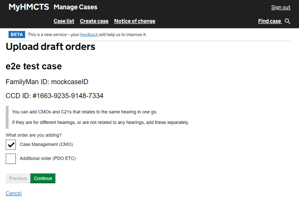 Upload other documents, orders or bundles - GOV.UK