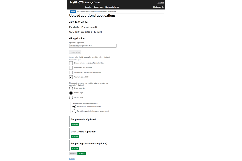 Make an additional or placement application - GOV.UK