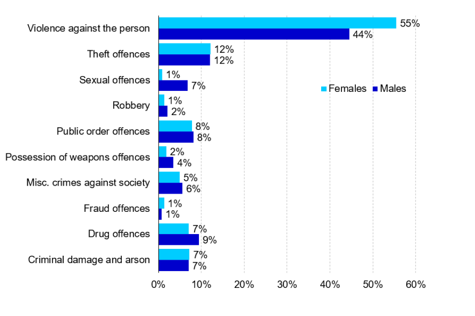 Women and the Criminal Justice System 2021 - GOV.UK