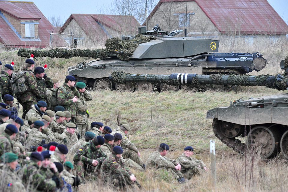 Track system completed at UK's largest training area - GOV.UK