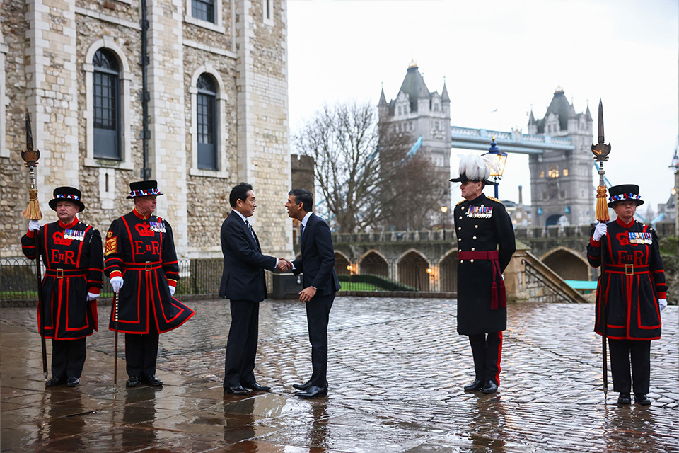 PM meeting with Prime Minister Kishida of Japan: 11 January 2023 - GOV.UK