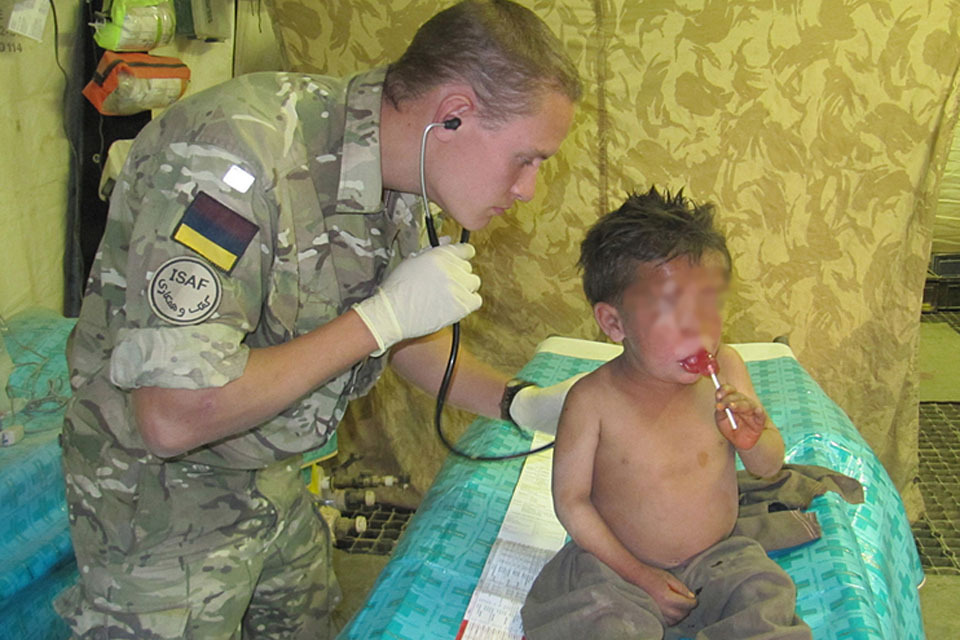 The life of an Army doctor on the front line - GOV.UK