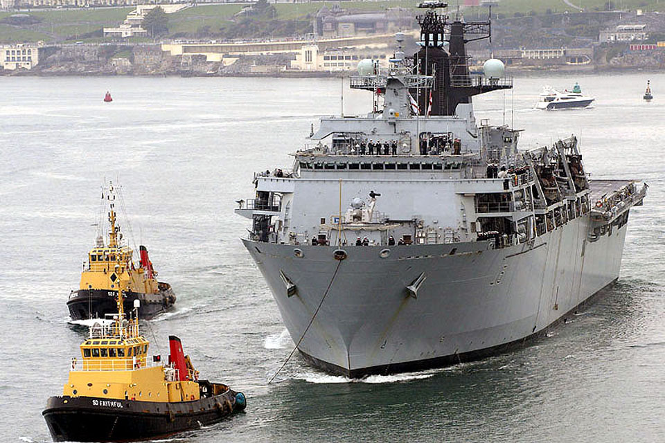 HMS Bulwark rejoins the fleet - GOV.UK