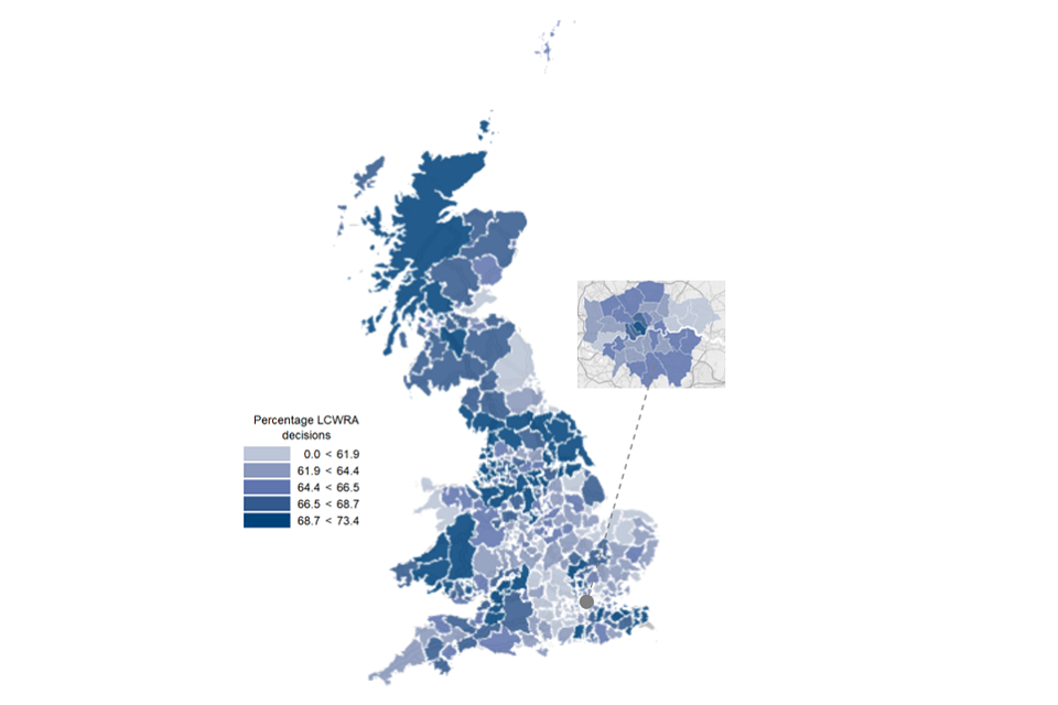 Universal Credit Work Capability Assessments, April 2019 to March 2023 ...