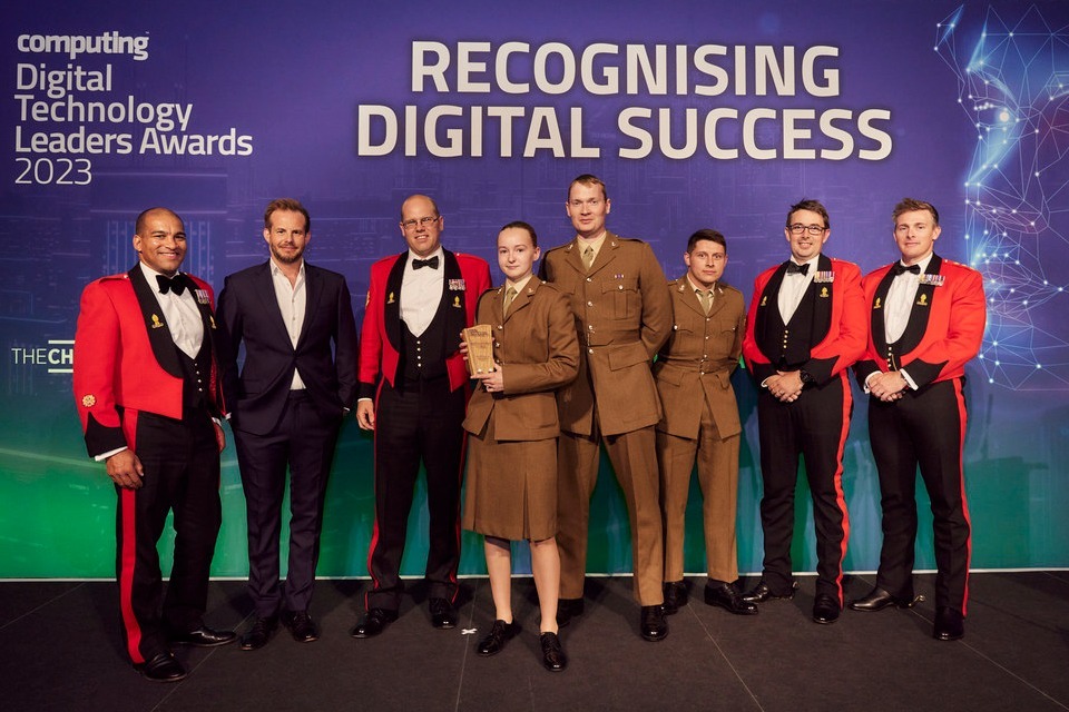Royal Engineers Geographic Win 'Best Place to Work in Digital' - GOV.UK