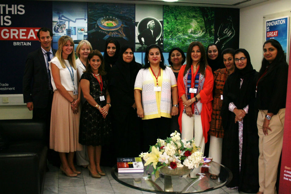 Female business leaders from the UAE arrive to UK to deepen links - GOV.UK