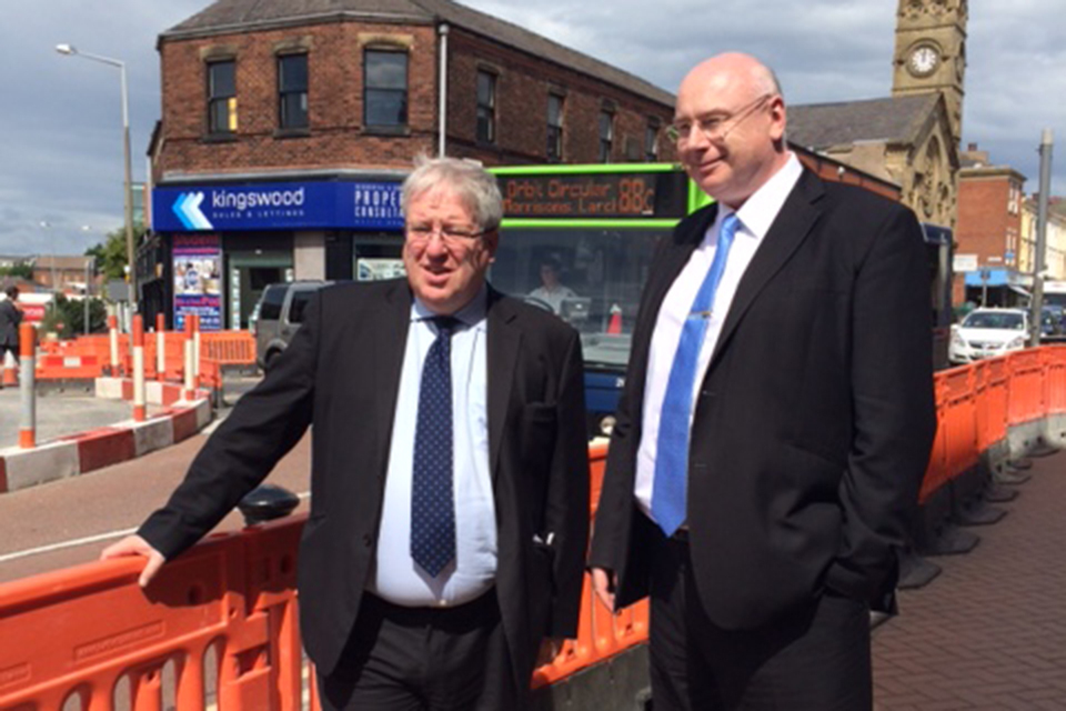 Ministers visit communities sharing in huge transport investment - GOV.UK