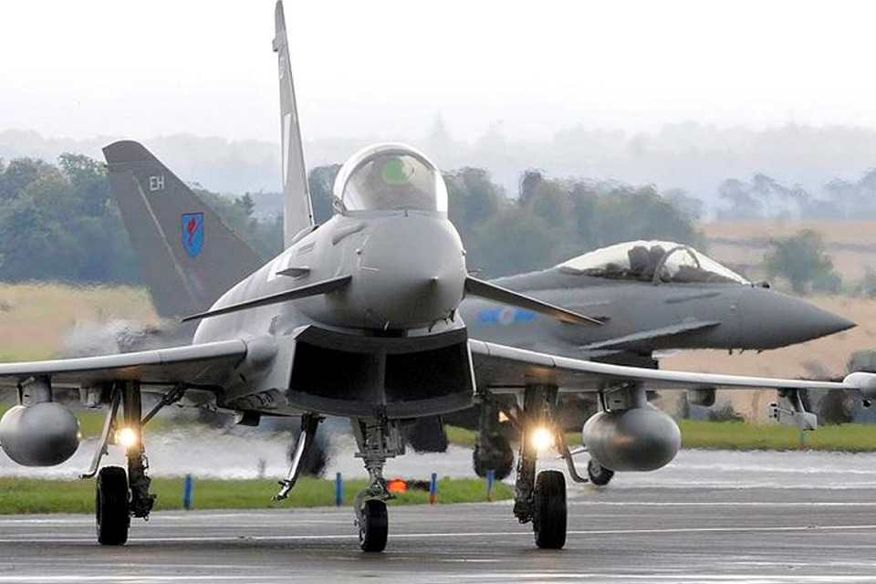 Typhoon aircraft relocate to RAF Lossiemouth - GOV.UK