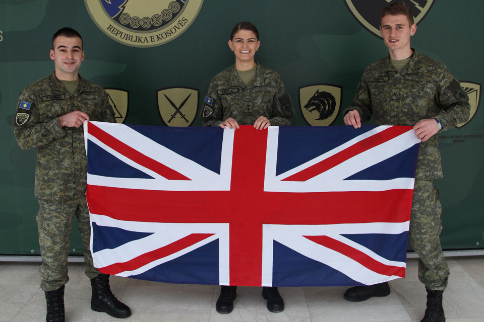 Kosovo Security Force (KSF) officers make history - GOV.UK