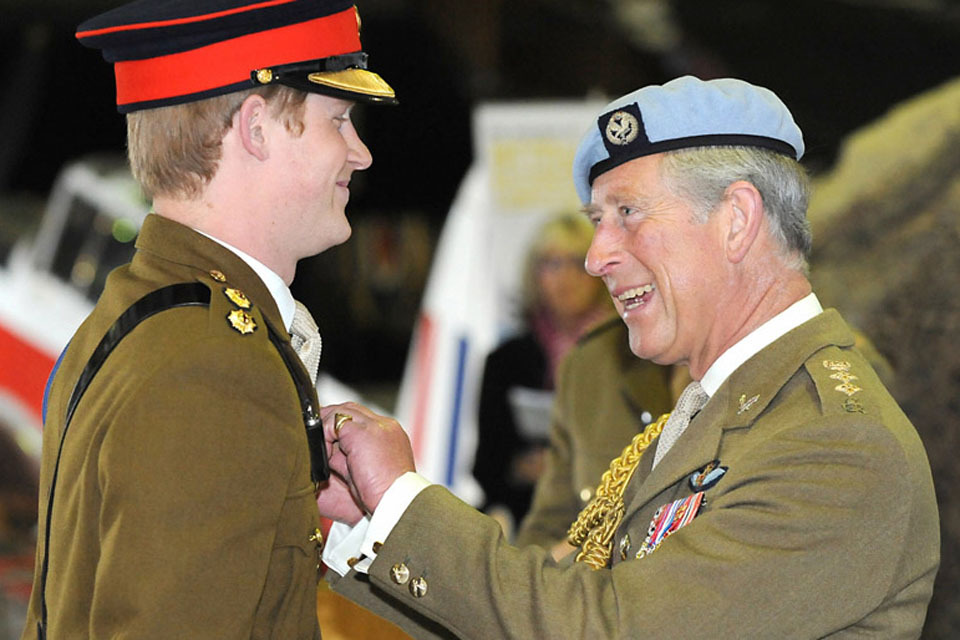Prince Harry awarded flying wings - GOV.UK