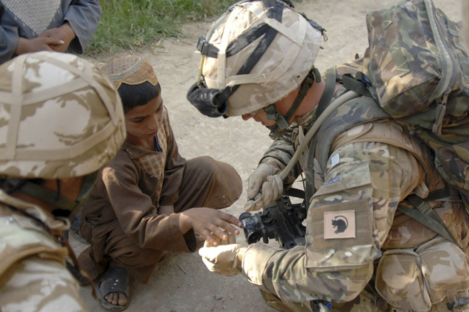 The first line of medical support in Helmand - GOV.UK