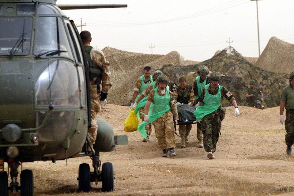 Wounded officer speaks on behalf of injured troops - GOV.UK