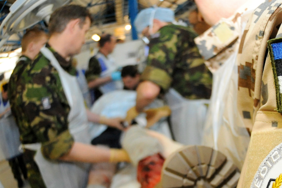 Developing realistic trauma simulation models - GOV.UK