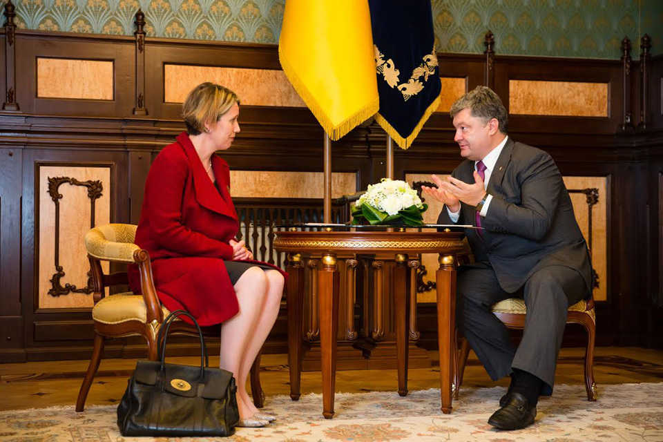 British Ambassador to Ukraine presented her credentials to the ...