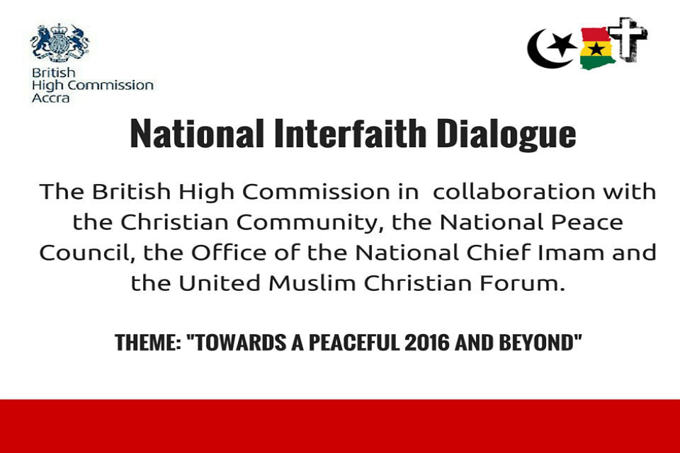 National Inter-Faith Dialogue Communique - GOV.UK
