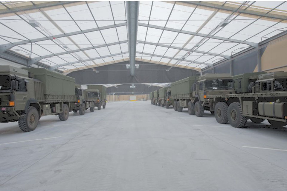 New depot smoothes the way to Afghanistan - GOV.UK