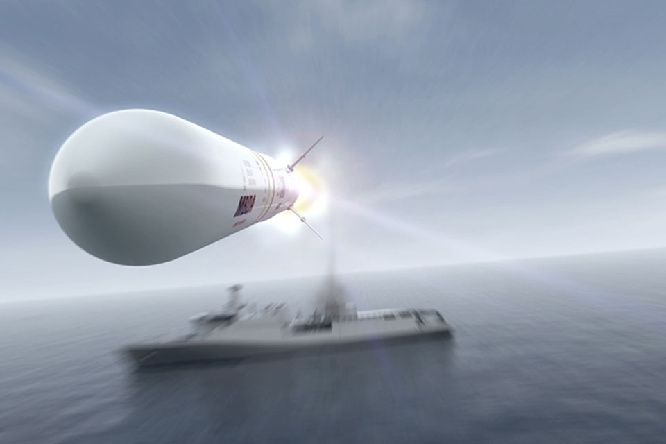 New Sea Ceptor missiles to be developed for Royal Navy - GOV.UK