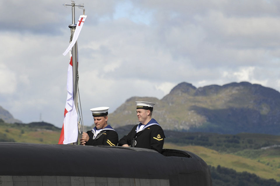 UK's most powerful submarine joins the Navy - GOV.UK