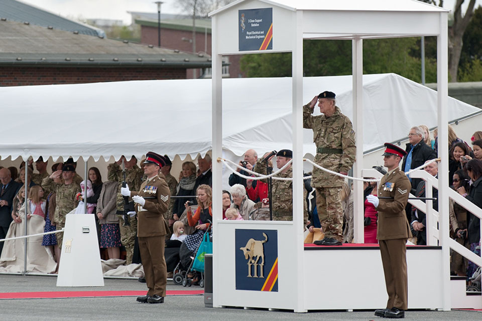 Prince Philip honours REME soldiers for work in Afghanistan - GOV.UK