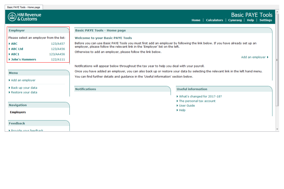 First time users: download and install Basic PAYE Tools - GOV.UK