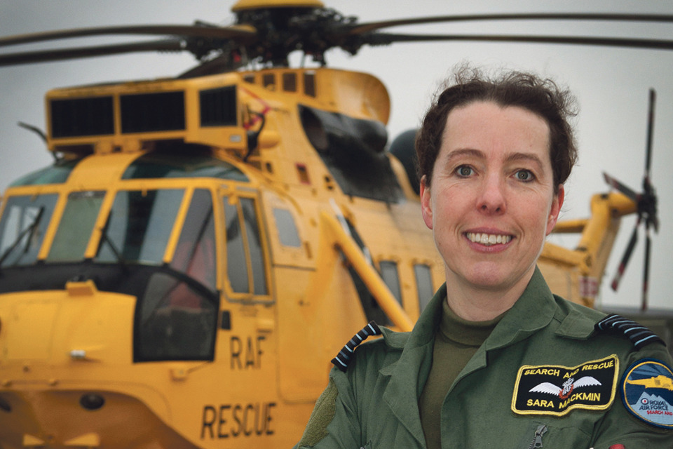 First female RAF search and rescue commander - GOV.UK
