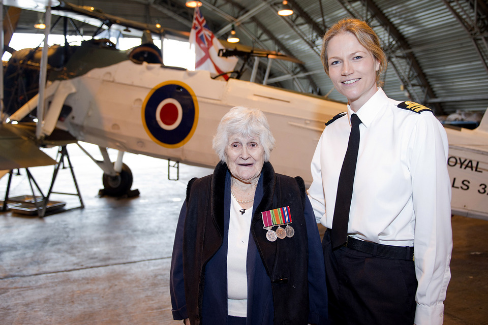Pioneering Royal Navy women meet across generations - GOV.UK