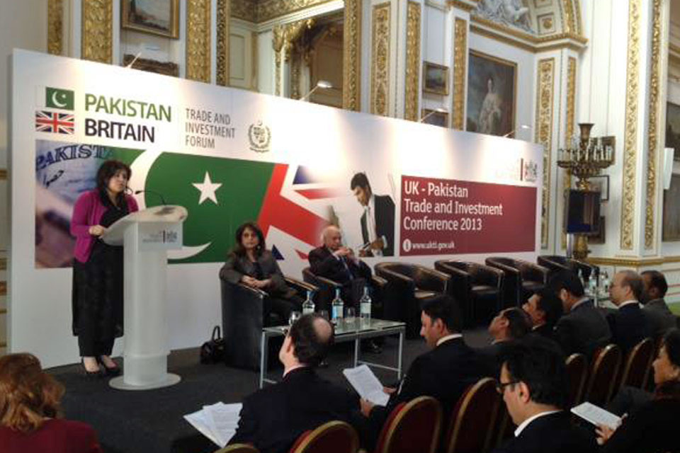 UK companies making most of strong ties with Pakistan - GOV.UK