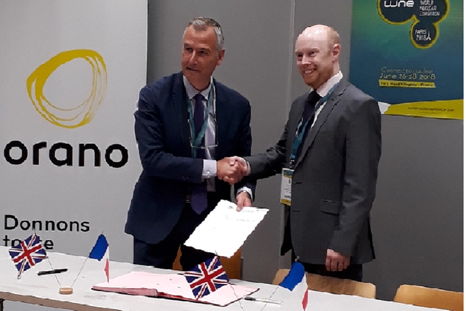 LLWR awards multi-million pound contract to Orano TN - GOV.UK