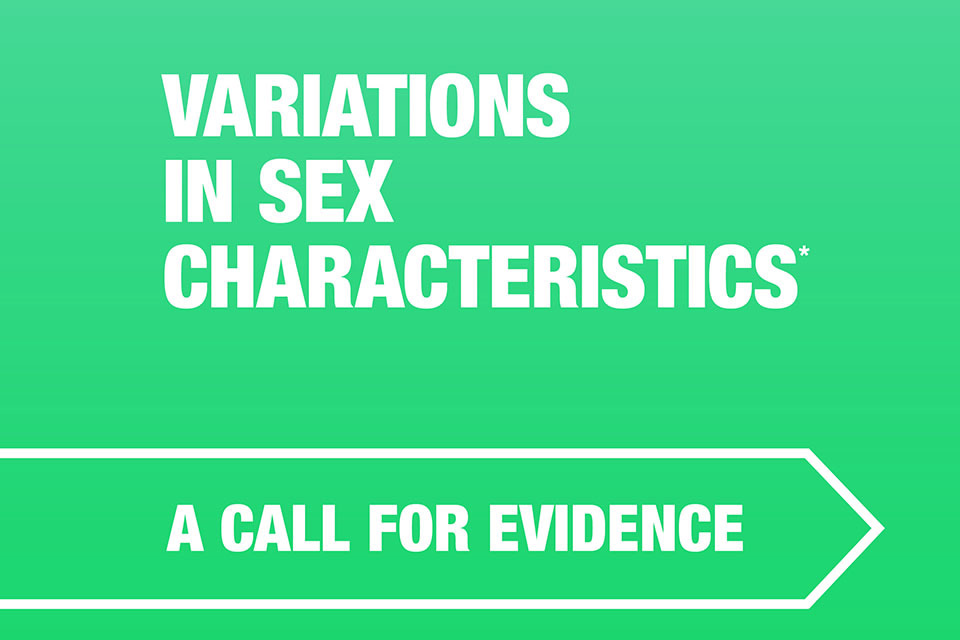Government Calls For Evidence On People Who Have Variations In Sex