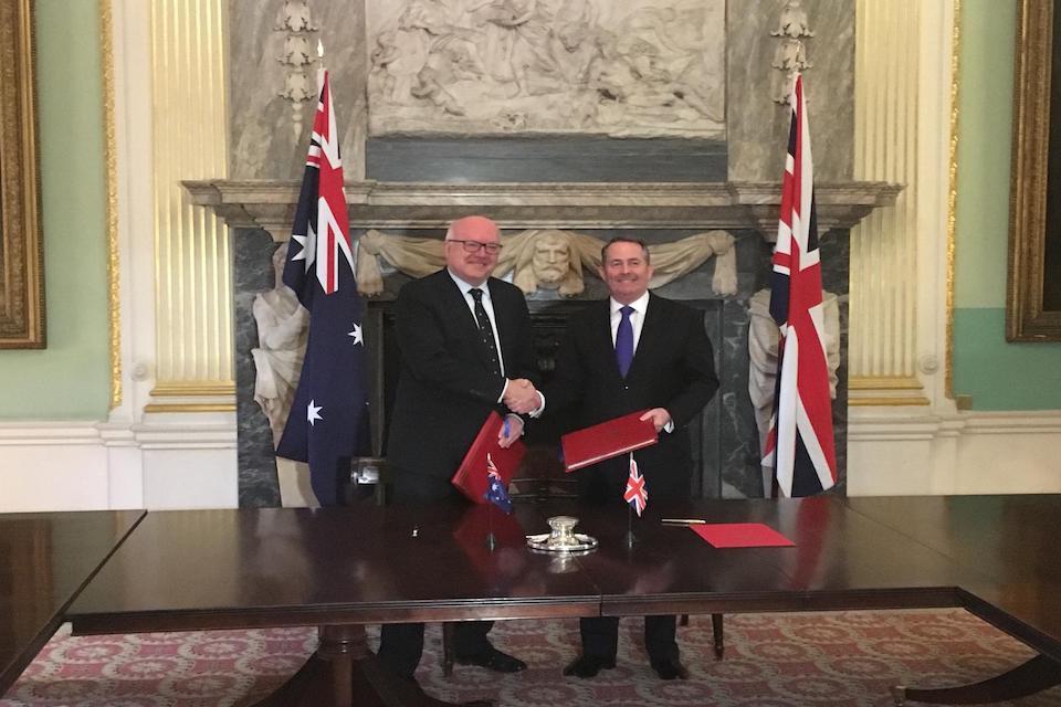 UK and Australia agree continuity of Mutual Recognition Agreement - GOV.UK