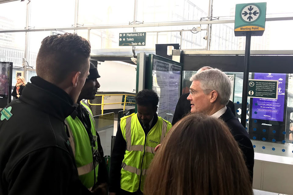 Hundreds of secure stations keeping passengers safe - GOV.UK