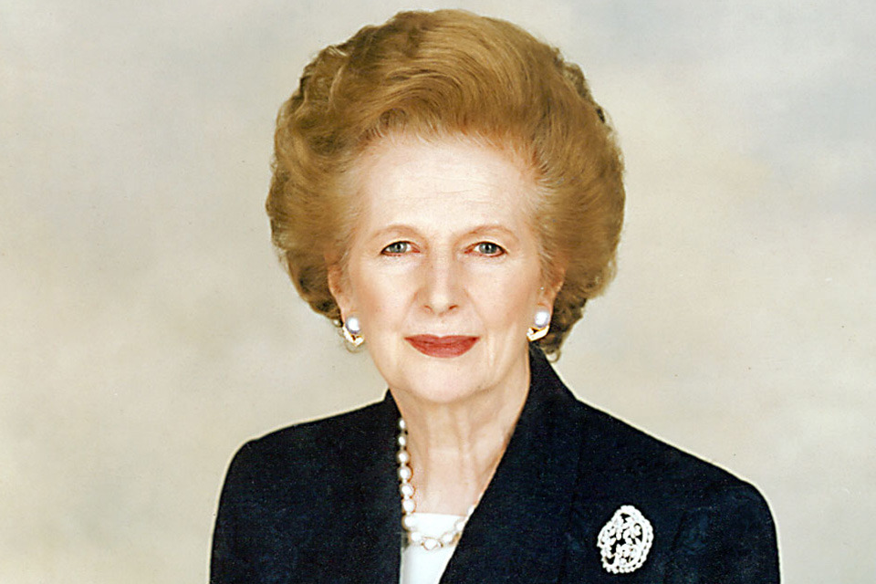 Décès de Lady Thatcher, grande personnalité politique britannique - GOV.UK