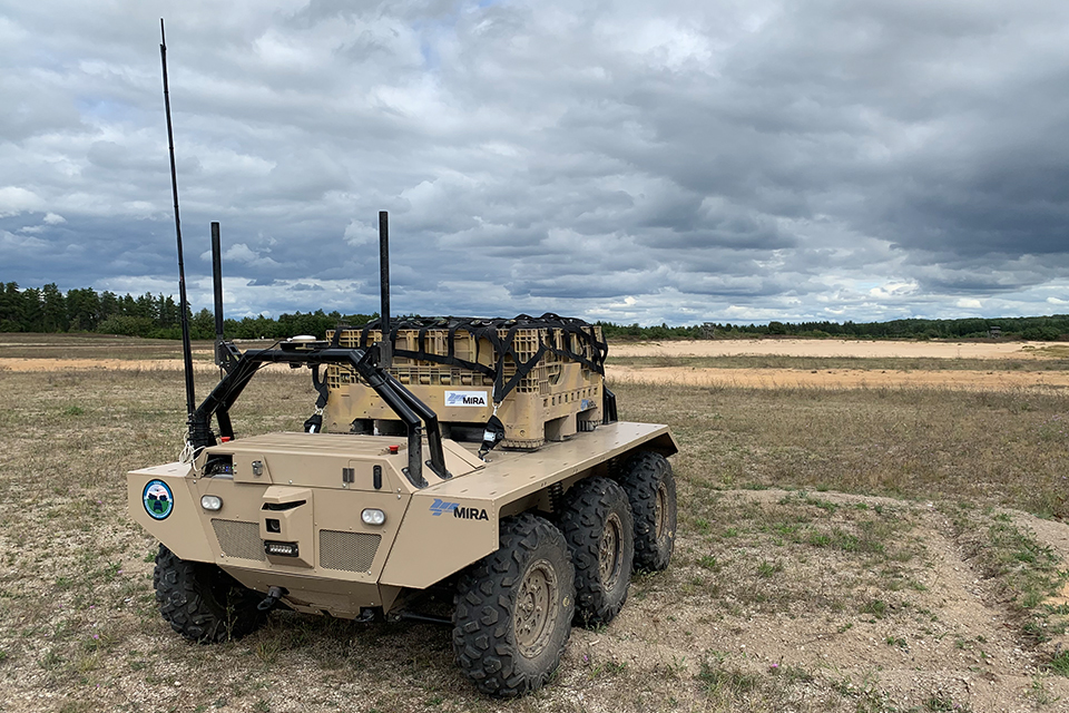 Coalition Autonomous Systems – the future of military logistics - GOV.UK