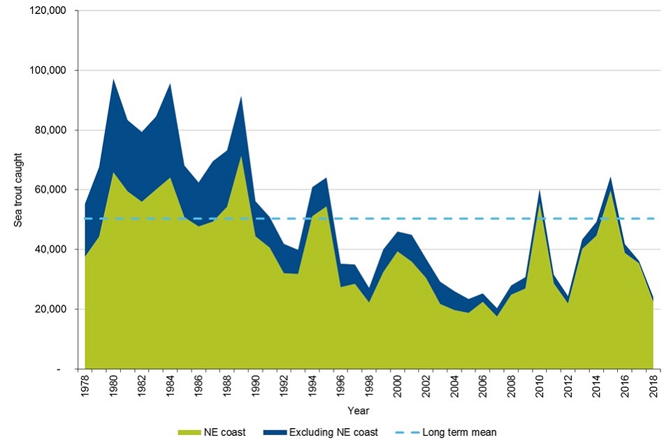 Salmonid and fisheries statistics for England and Wales 2018 - GOV.UK
