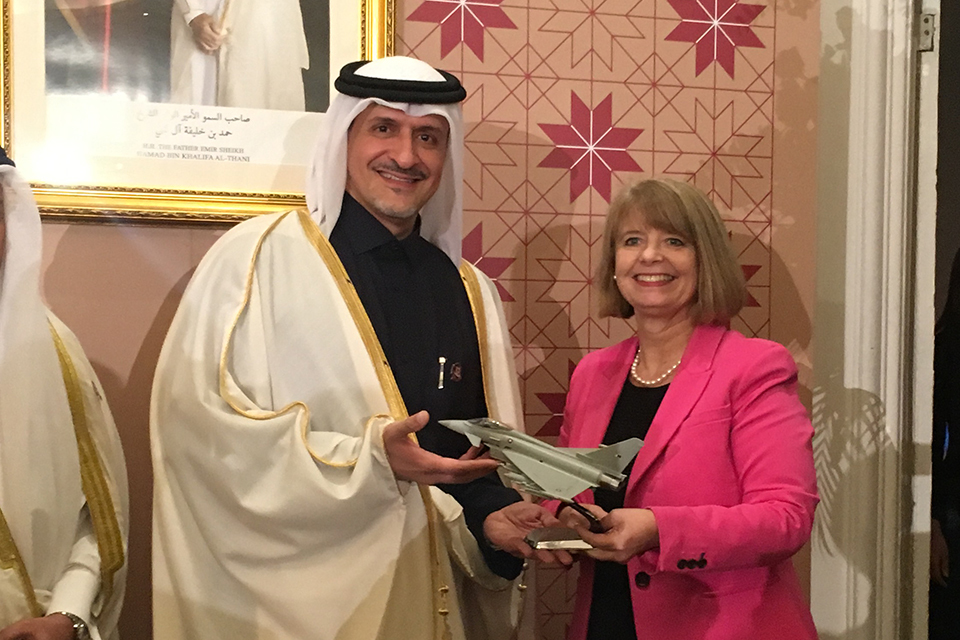 Defence Minister reveals new RAF Squadron at Qatar event - GOV.UK