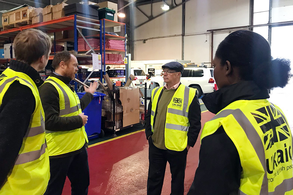 International Development Minister praises British humanitarian heroes ...