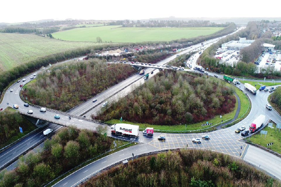 Major overhaul for M3 Winchester junction - GOV.UK