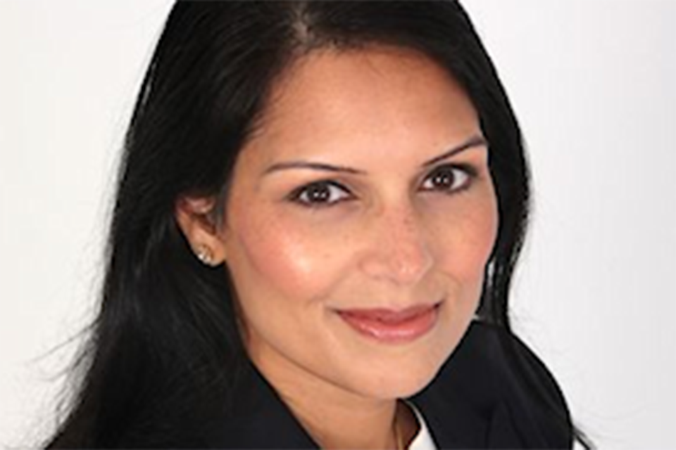 Priti Patel is the British government’s 'first foot' to India - GOV.UK