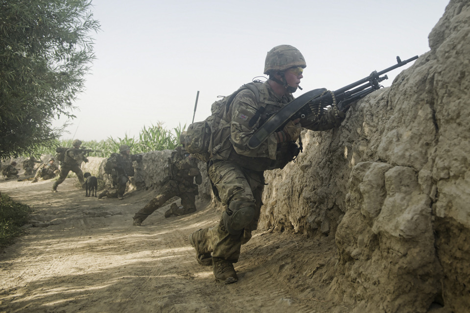 Soldier braved bullets for shot comrade - GOV.UK