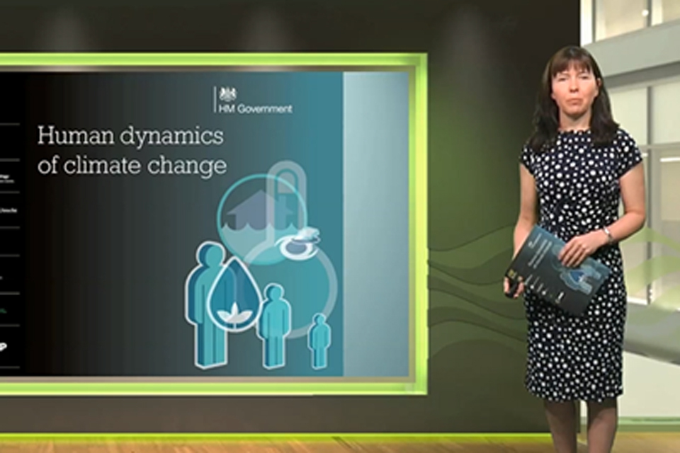 UK Met Office launches key report at climate day event - GOV.UK