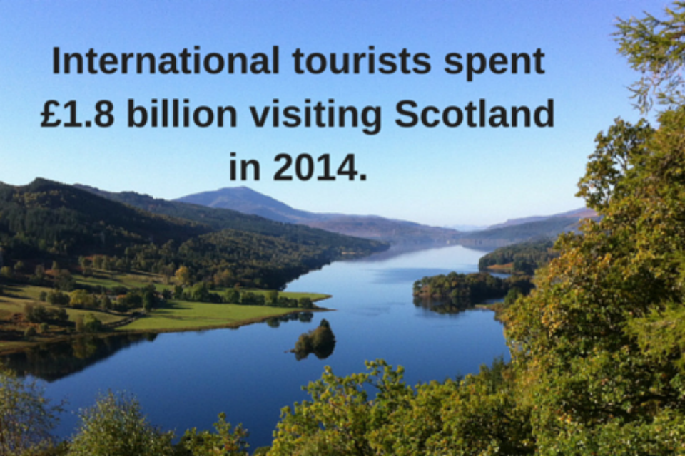 More visitors to Scotland in 2014 as UK enjoys record tourism year - GOV.UK